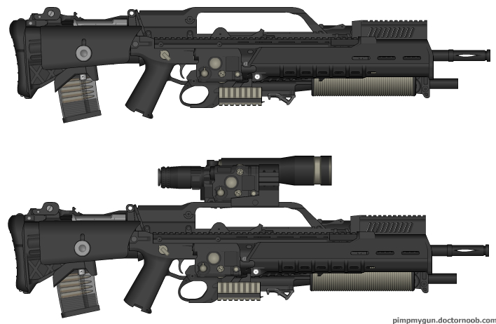 サバ州★ライリー: Pimp My Gun