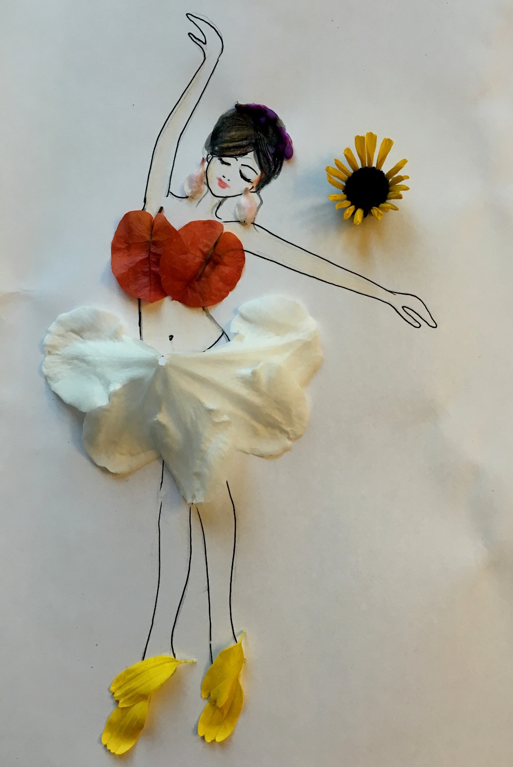 Myiphonepics: Foliage dress craft (1).........