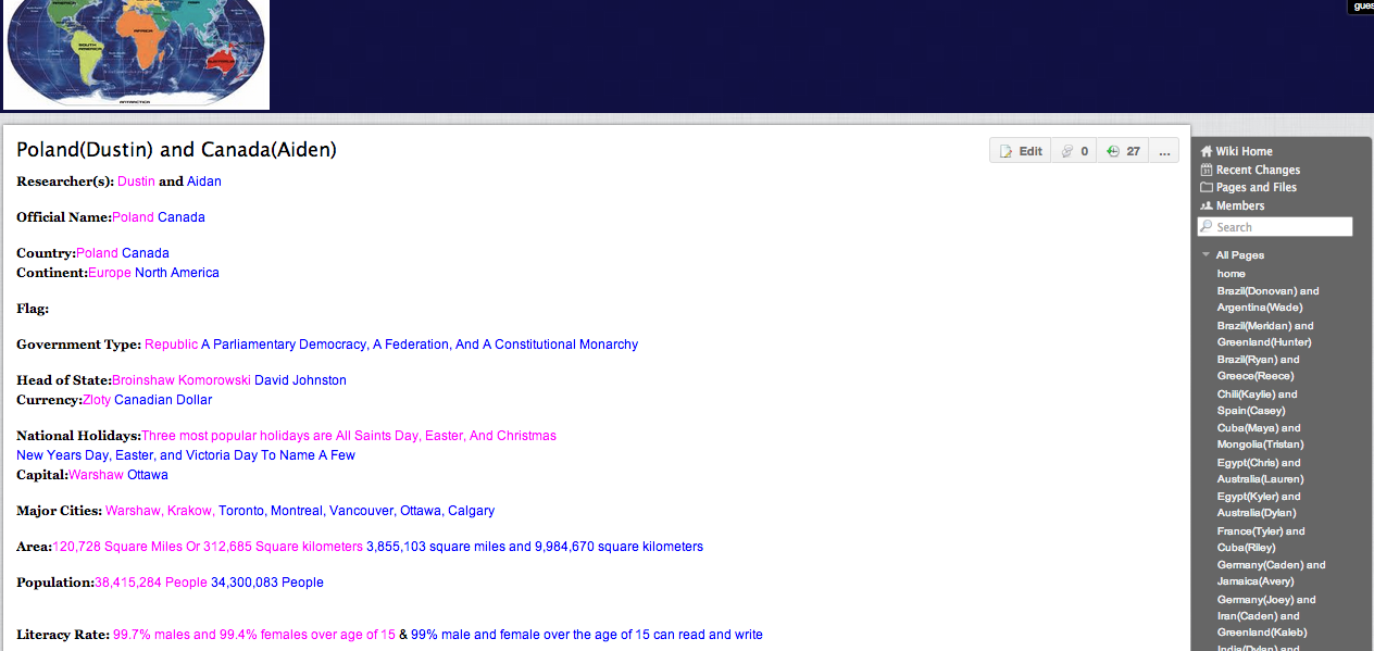 The Library Voice: A New Twist On The 3rd Grade Country Research ...