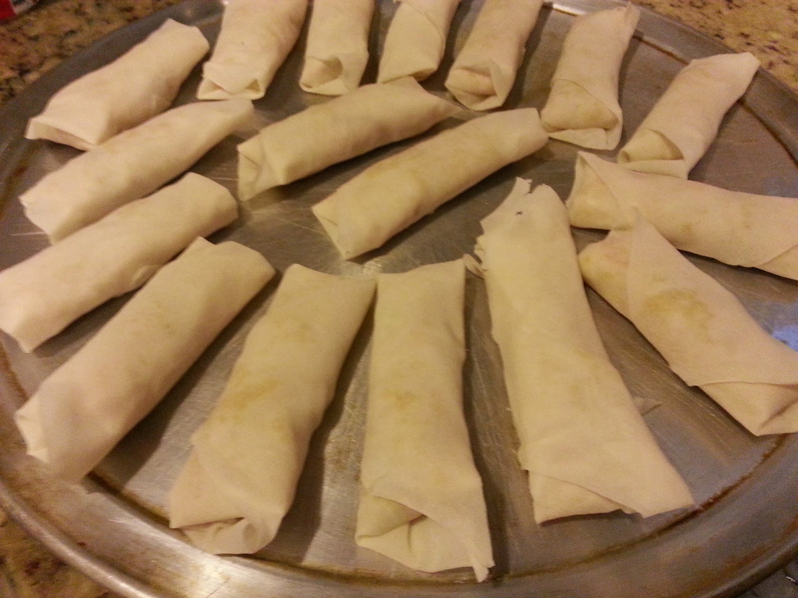 HCF: Poh Pia Pod - Baked Thai Spring Rolls - My Thai Platter