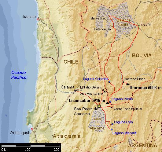GEOLOGY around the world: Volcán Uturuncu, Bolivia