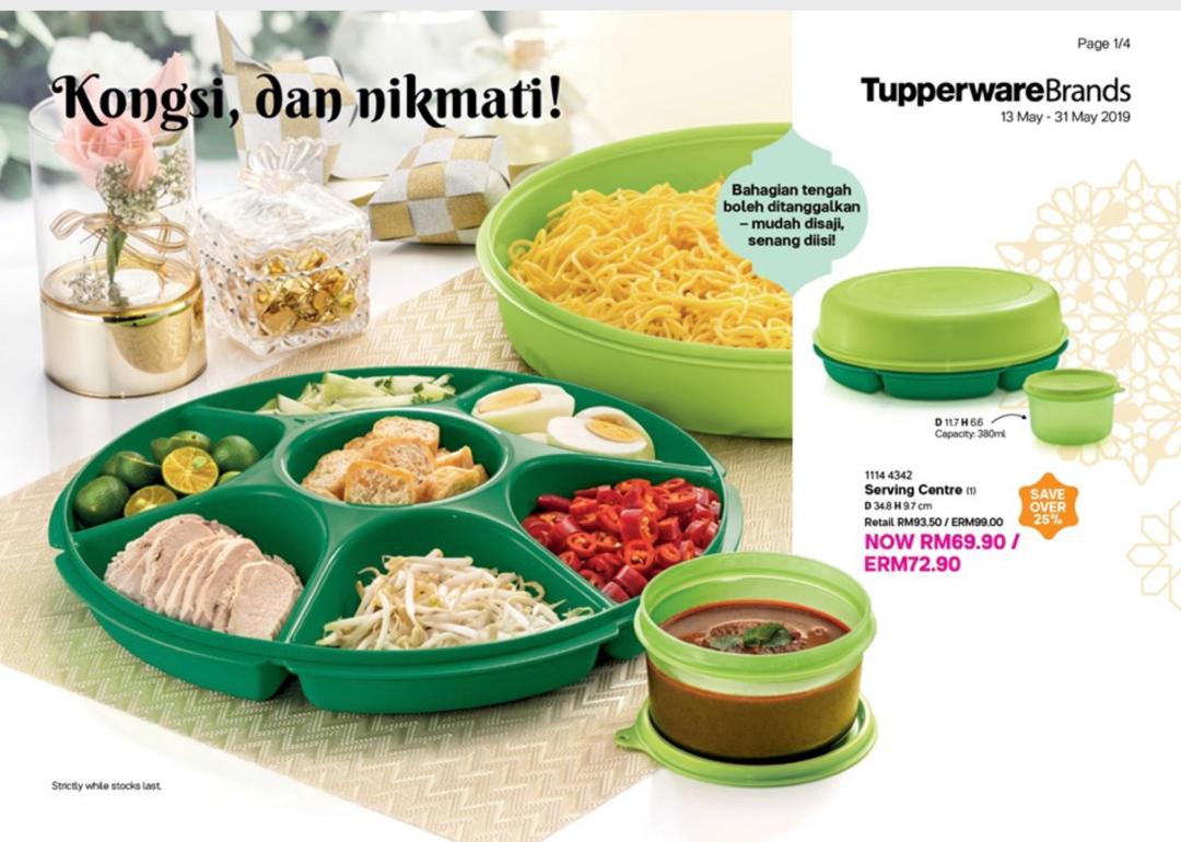 TUPPERWARE TEAM POWER: Tupperware Malaysia May 2019 : Koleksi Raya 2019 ...