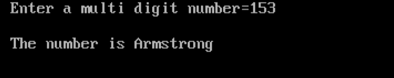 Crawling Coders: Checking whether a number is Armstrong or not in C++