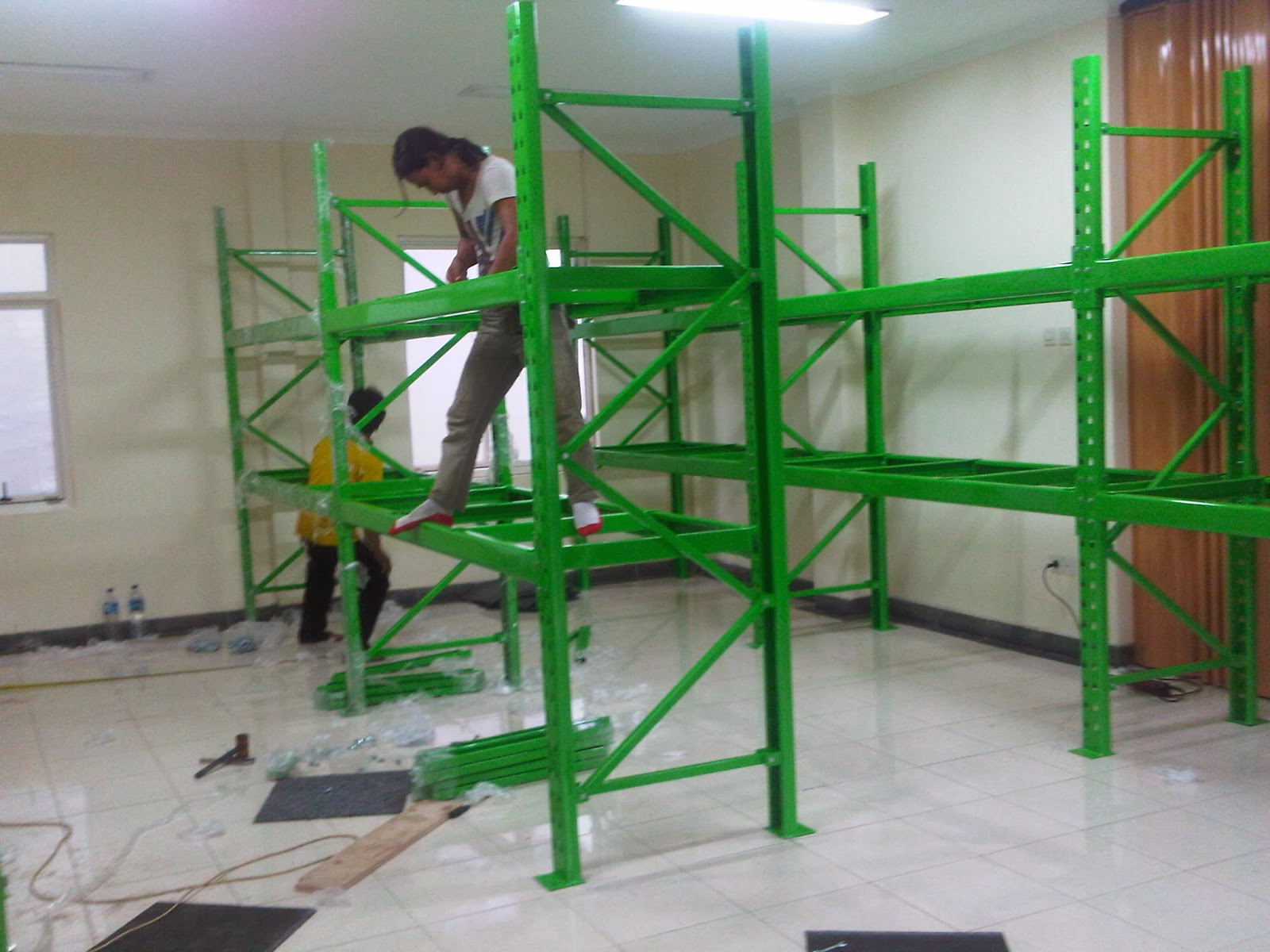 Racking Gudang/Rack Pallet/Medium Racking/Rack Komponen/Rak Mini Market