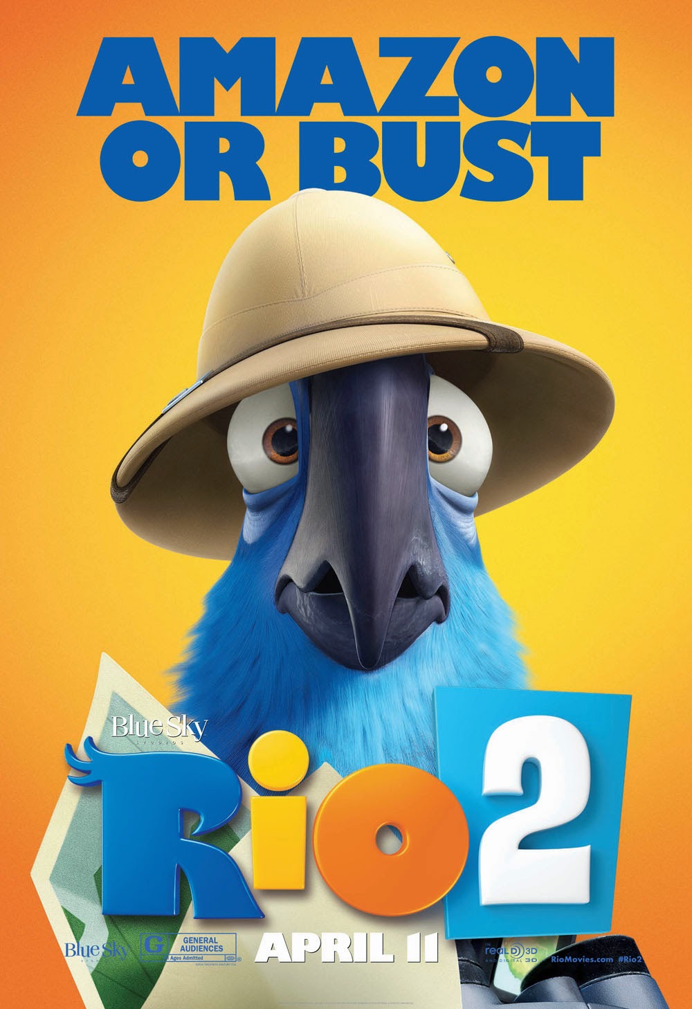RIO 2 hits theaters April 11! Prize Pack Giveaway - Outnumbered 3 to 1