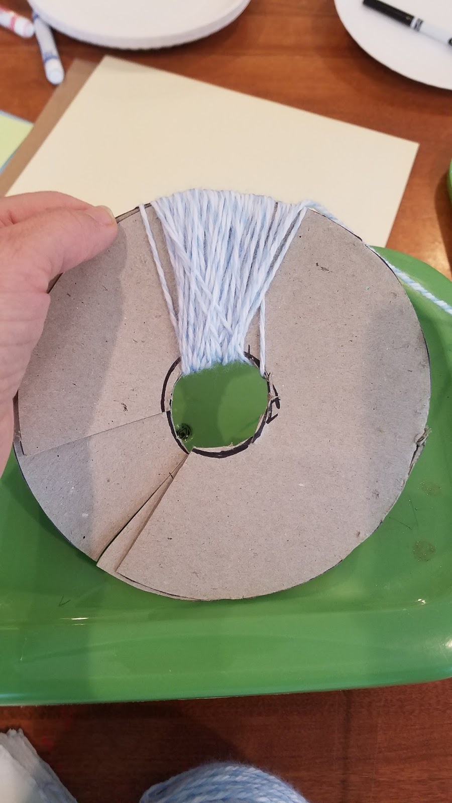 LizzyLearning: Yarn Puff Monsters