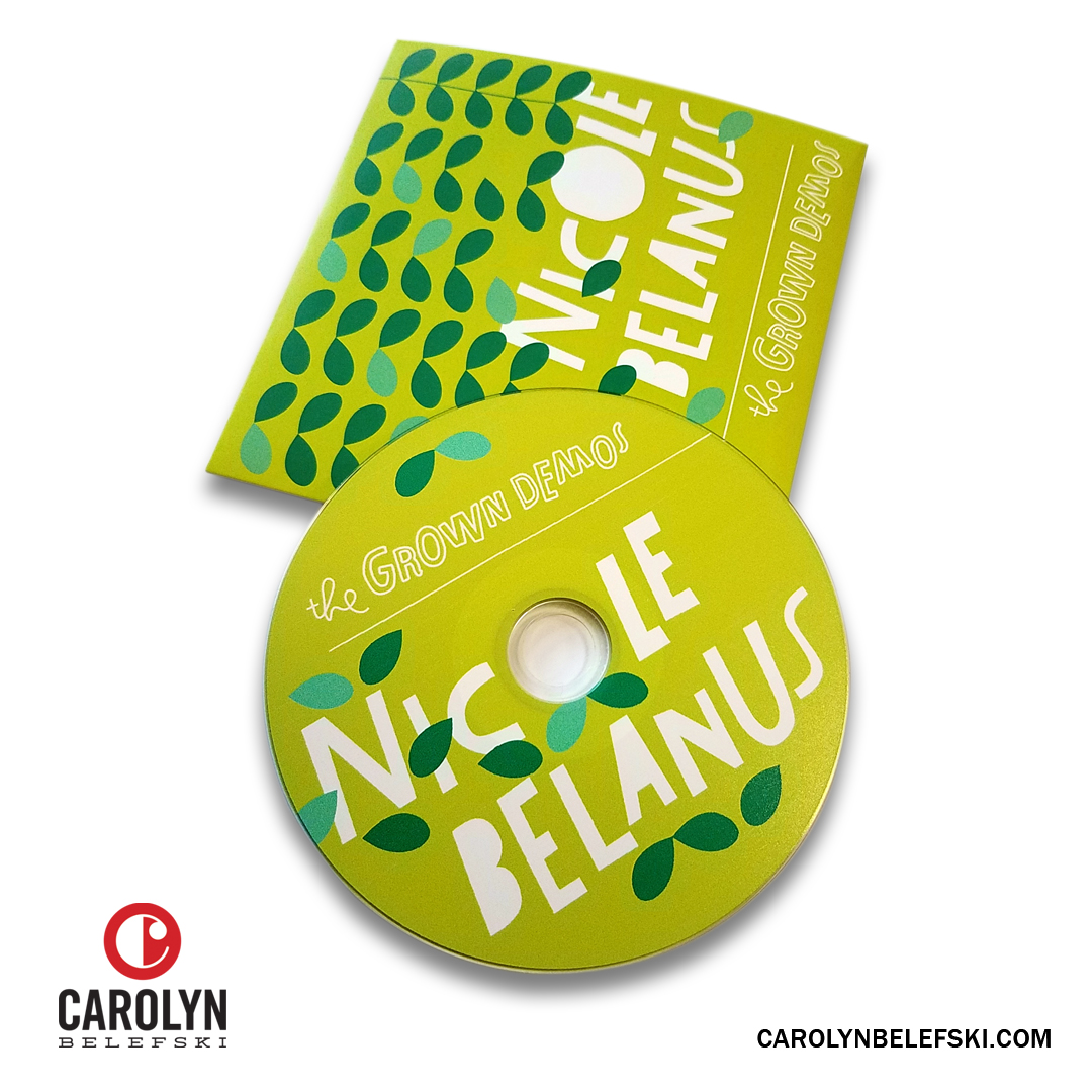 Curls Studio: Album Design for Nicole Belanus