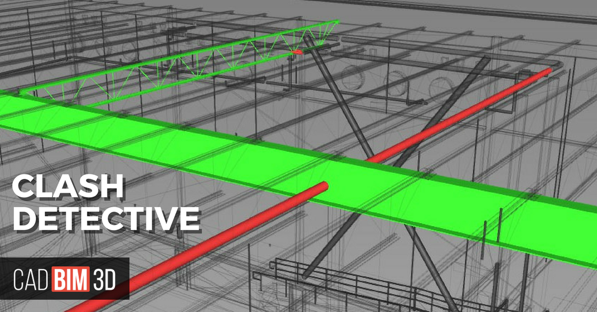 Clash Detective (detector de interferencias) de Navisworks - cadBIM3D