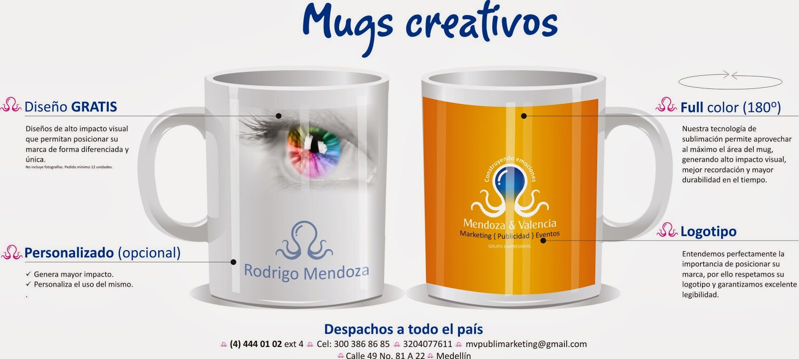 mugs creativos