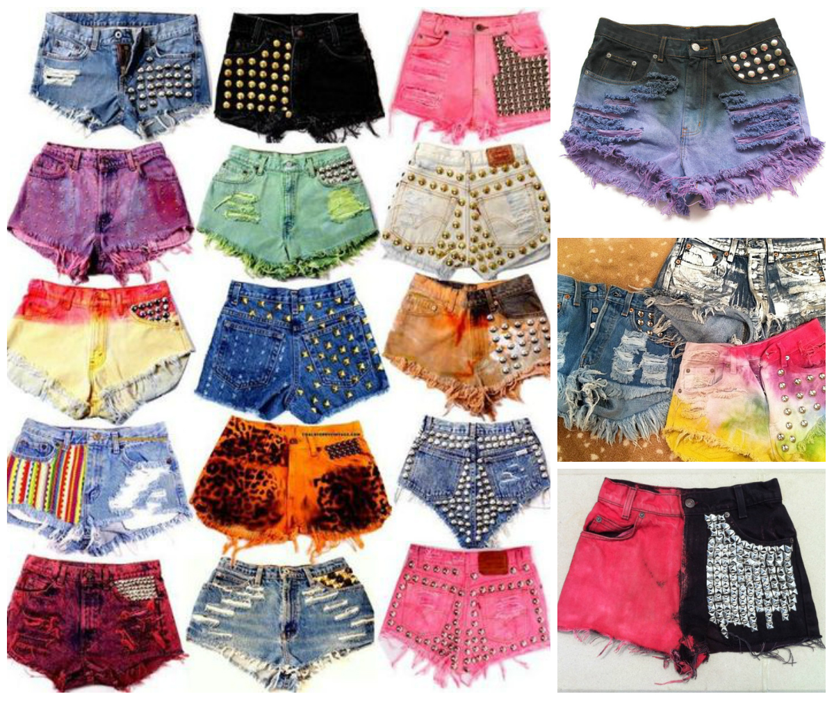 Beauty Things: DIY: Dyed shorts