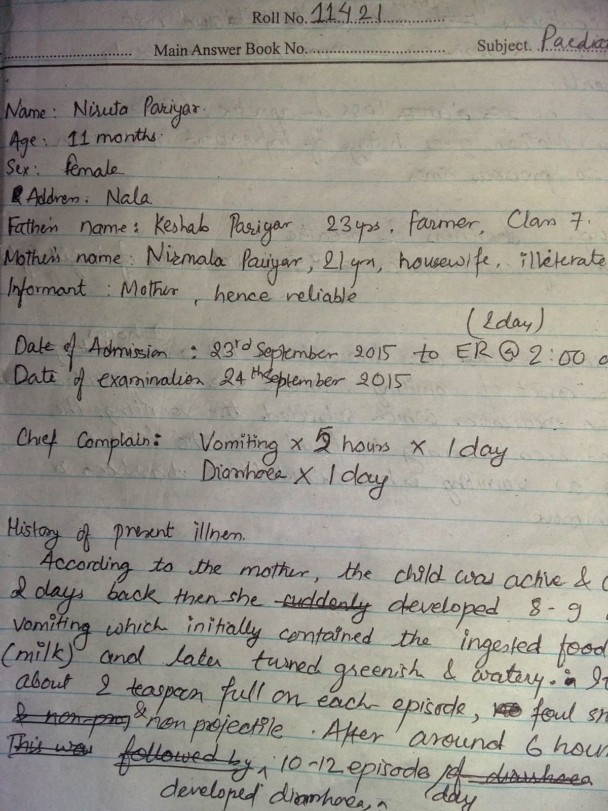 My Notes Its How I Graduated Medical School Sample History my-notes-its-how-i-graduated-medical-school-sample-history
