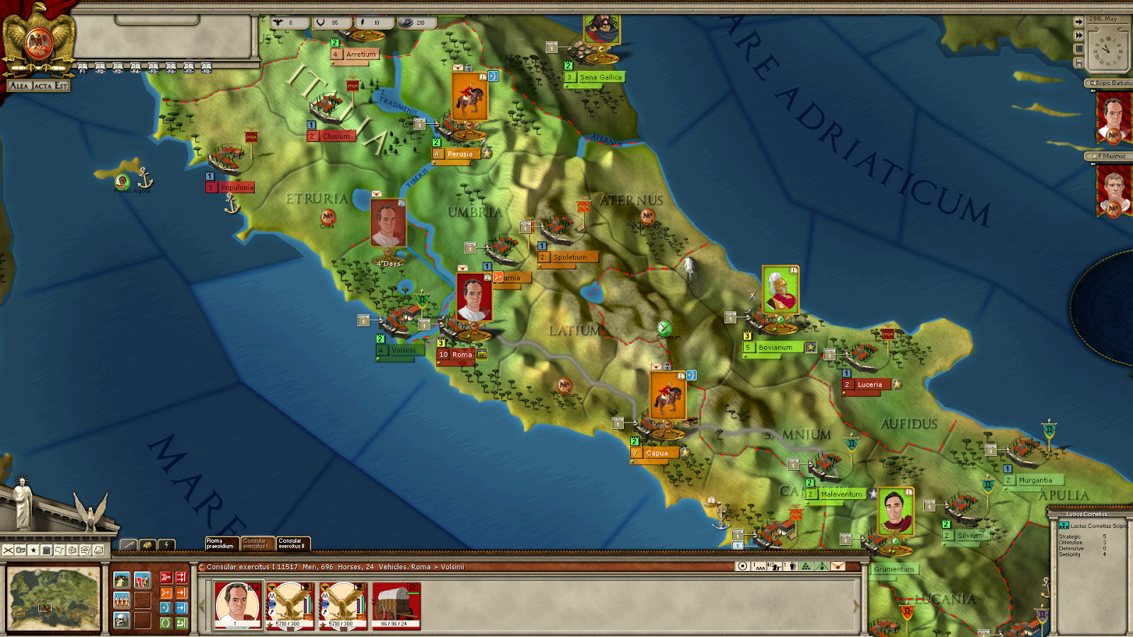 Cry Havoc!: Third Samnite War - Year One