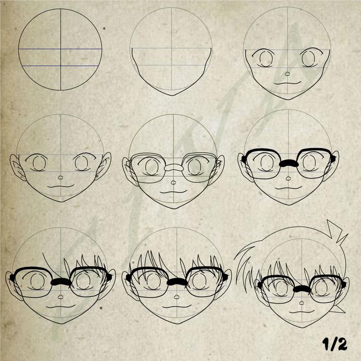 Learsion: How to draw Detective Conan