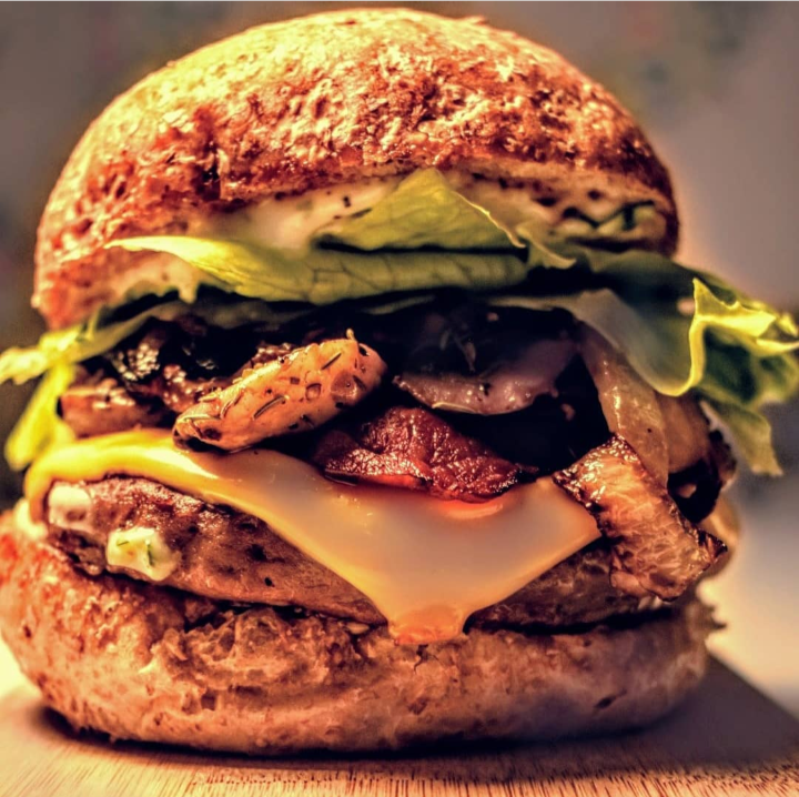 Mushroom Bacon Swiss ChesseBurgers