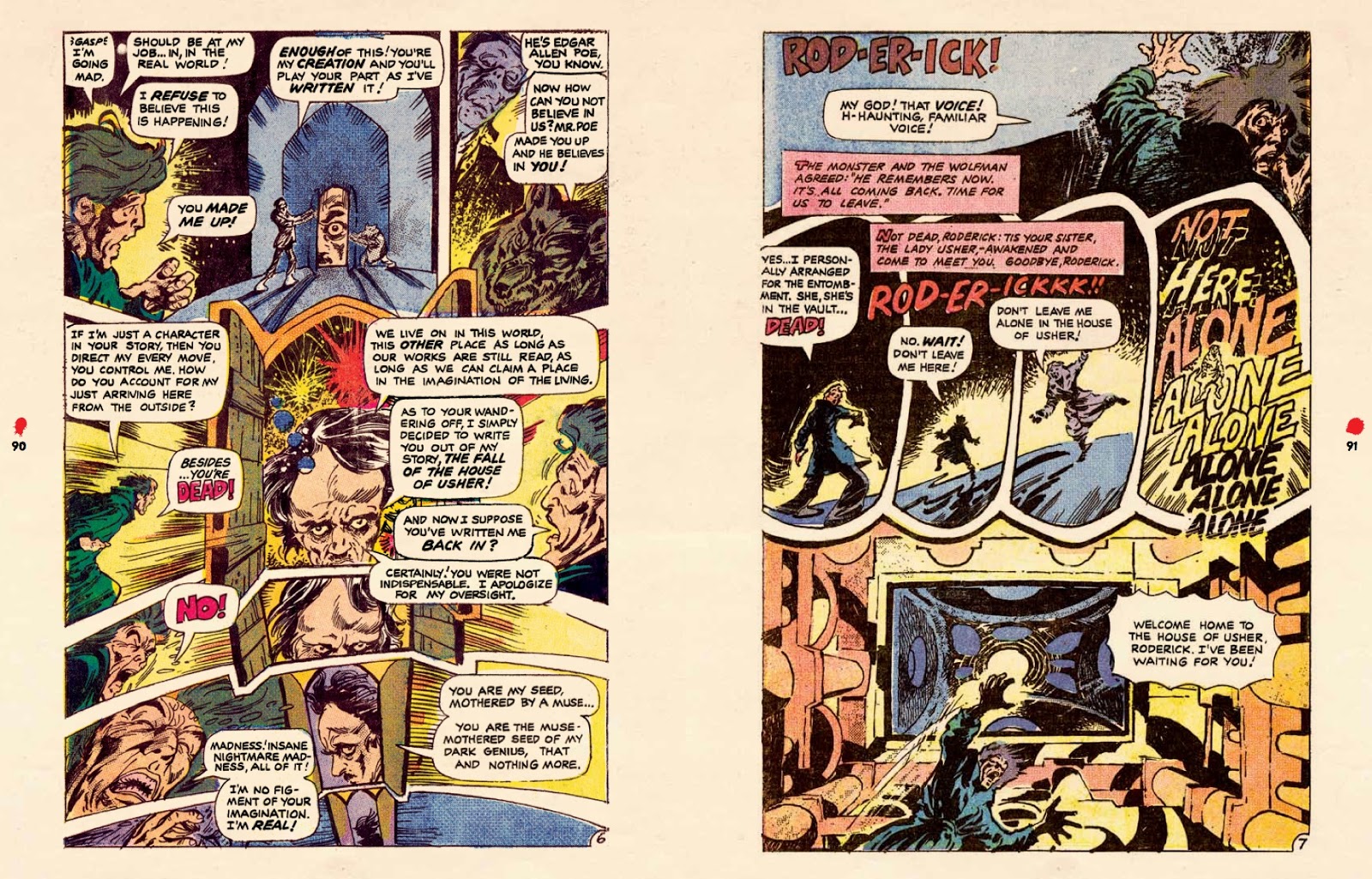 Four-Color Shadows: Subway Stop-Tom Sutton-1977