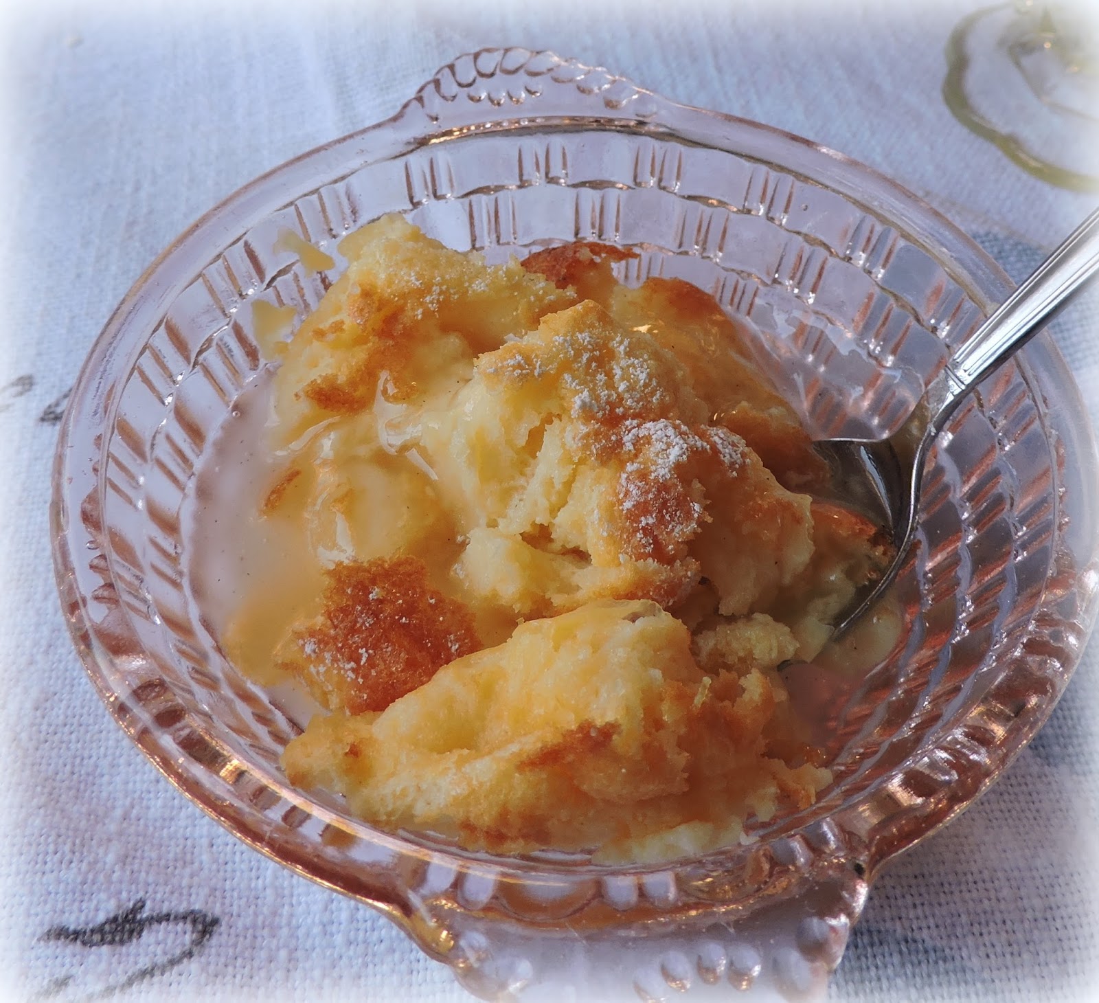 Lemon Bread Pudding | The English Kitchen