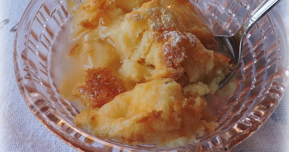 Lemon Bread Pudding | The English Kitchen