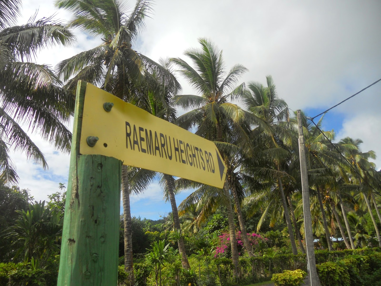 Another Day in New Zealand: Rarotonga Hike - Raemaru Heights Lookout