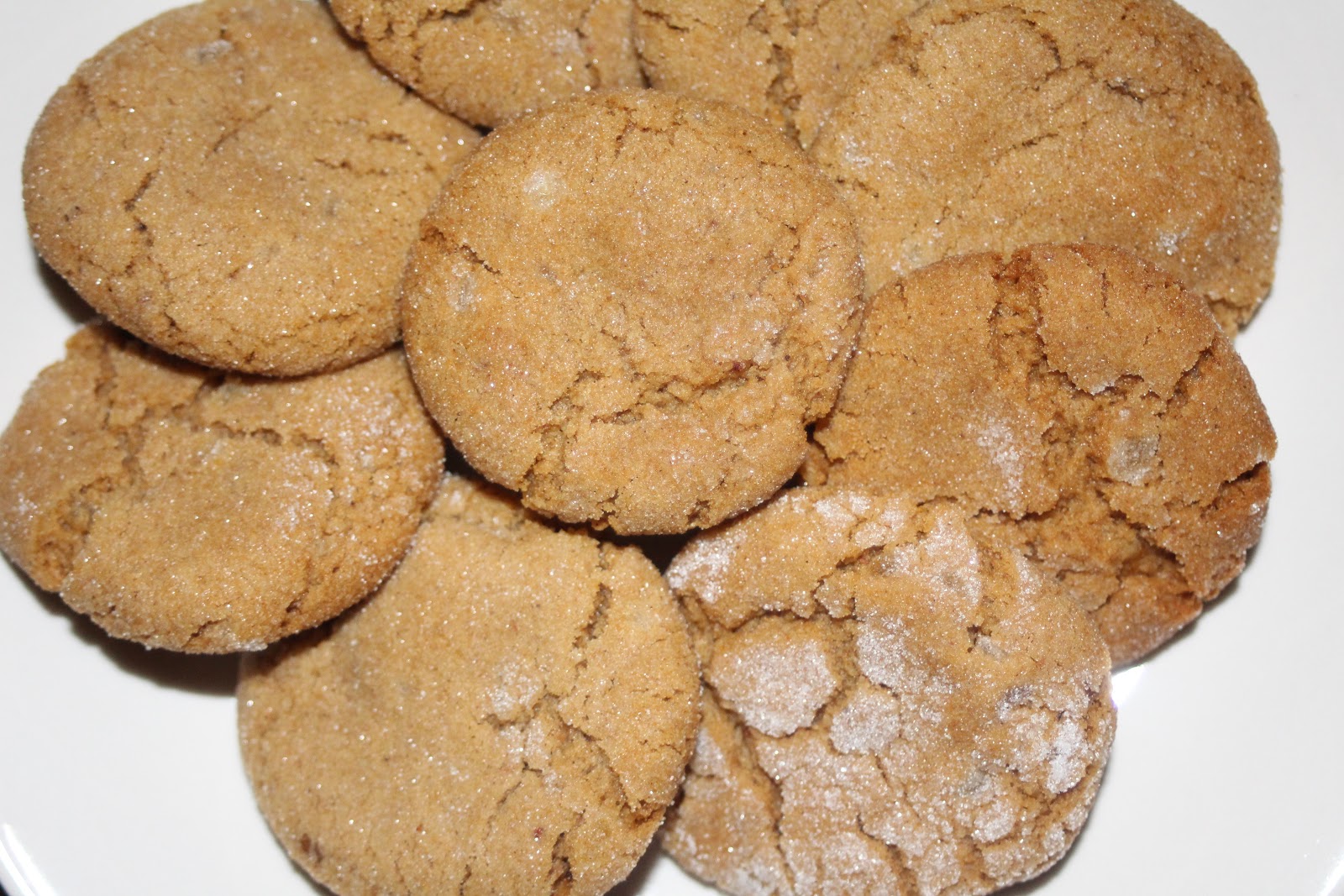 Julie Bakes: Triple ginger cookies