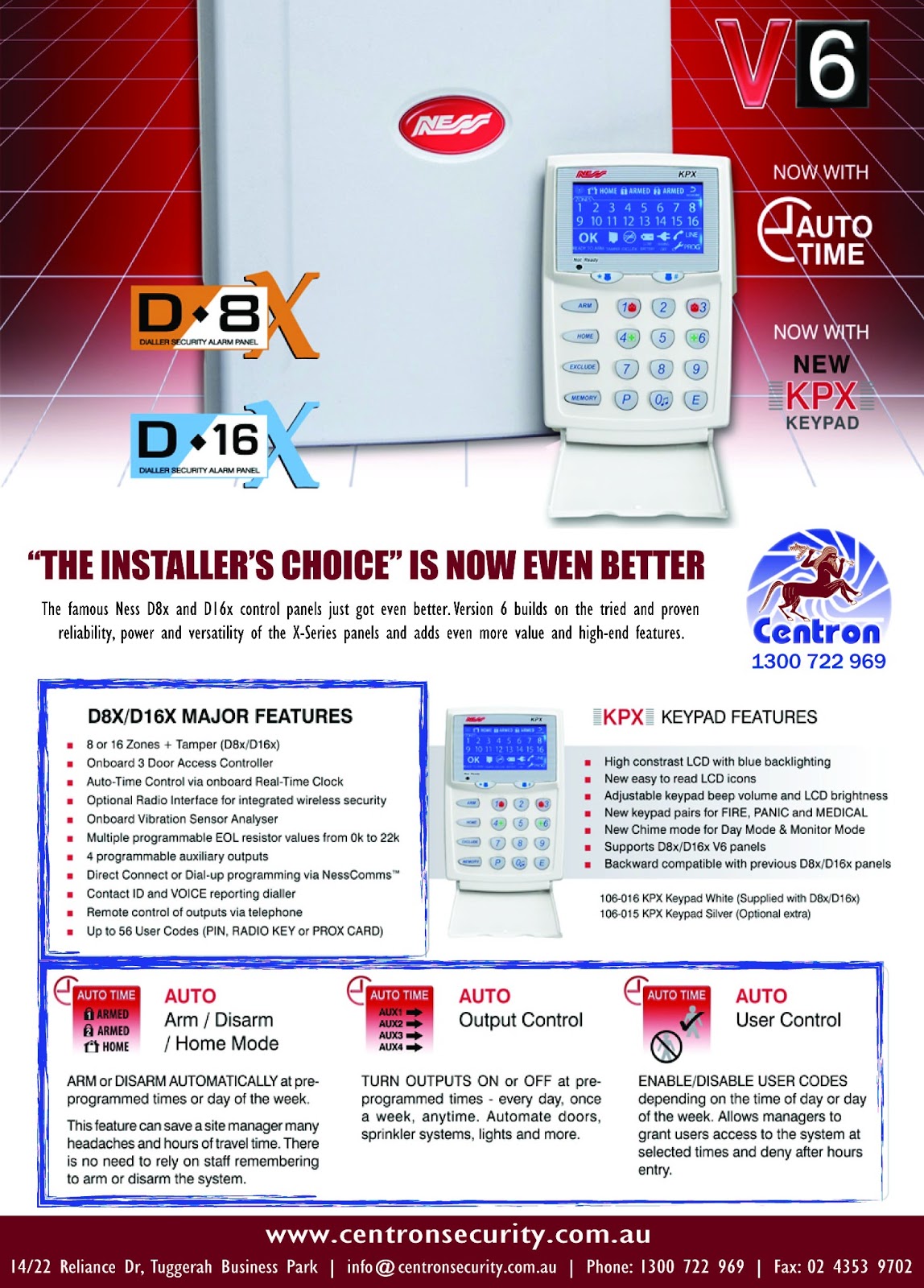 Centron Security: Security Systems