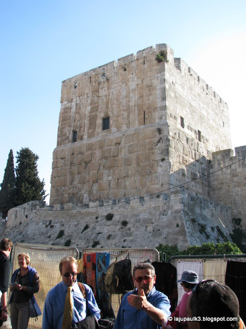 THROUGH THE LAND OF ISRAEL III: Phasael Tower of Citadel, Jerusalem ...