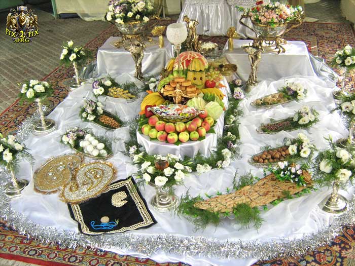Persian Islamic Marriage Officiant: SOFREH AGHD