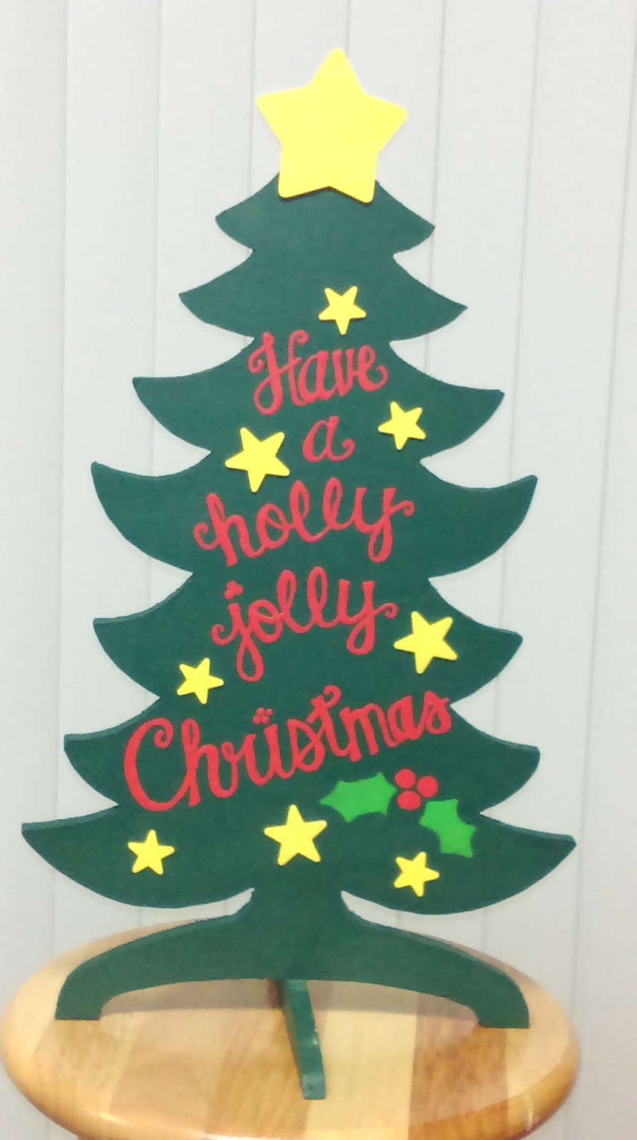 The Crafty Dad and Daughter: Christmas trees!