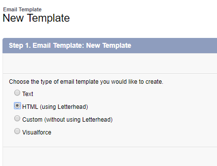 Working with Email Templates