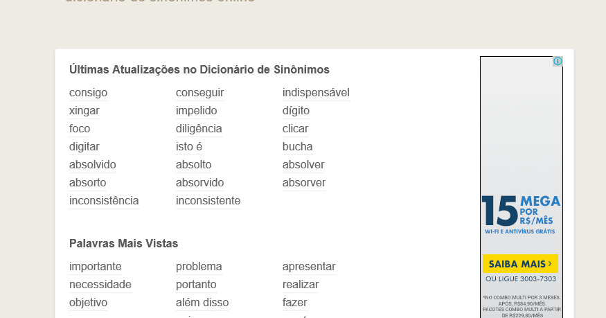 Blog da Nisia Jornalista: Está precisando de um sinônimo?
