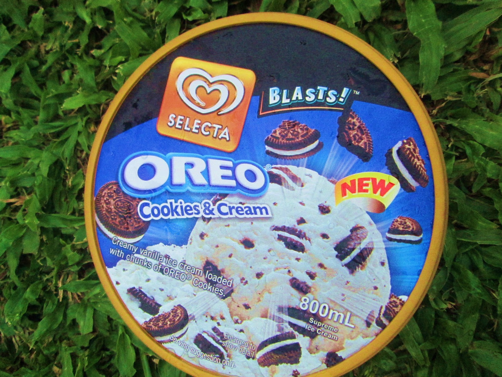 My Life In The Middle Side: Selecta Oreo Blast Ice Cream, Caramel ...