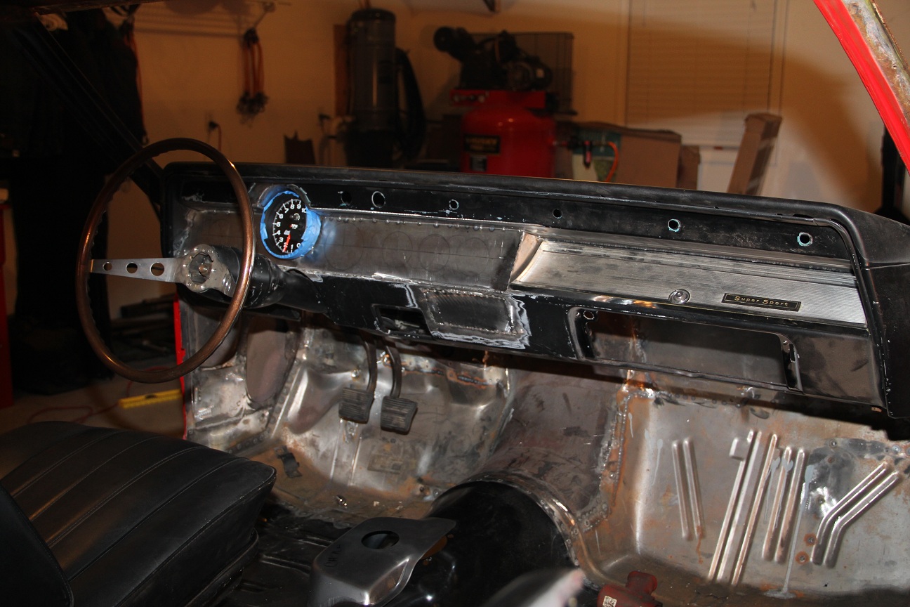 The making of Steve's 1966 Chevelle SS: The new dash!