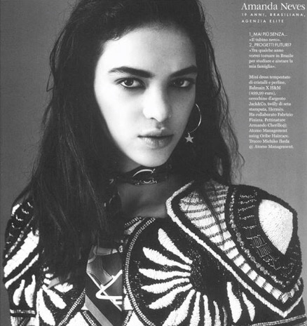 TIME MODEL INTERNATIONAL: Editorial - The amazing Amanda Neves for ELLE ...