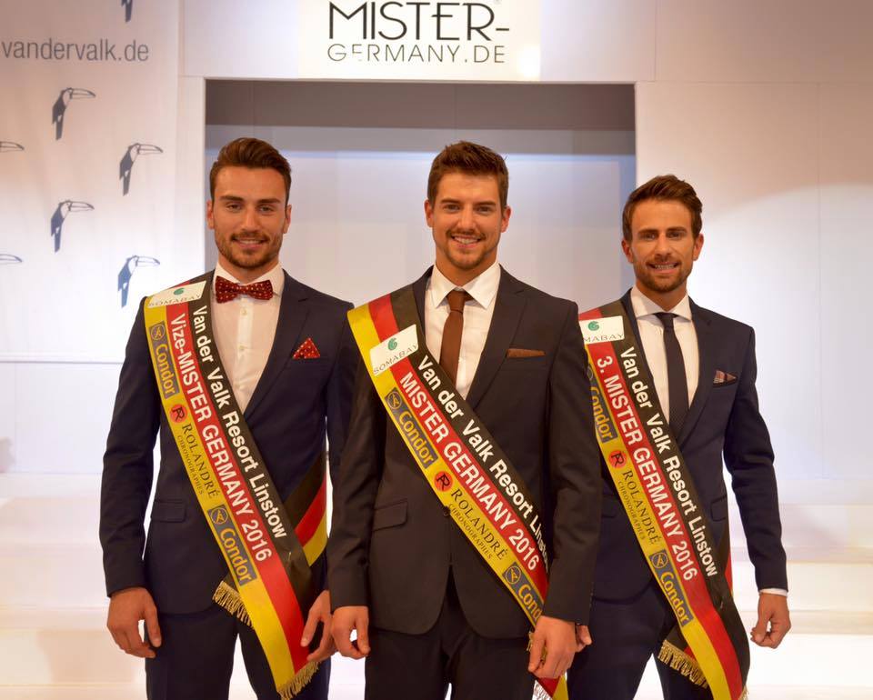 Florian Molzahn wins title of Mister Germany 2016! | Apollo Male Gods