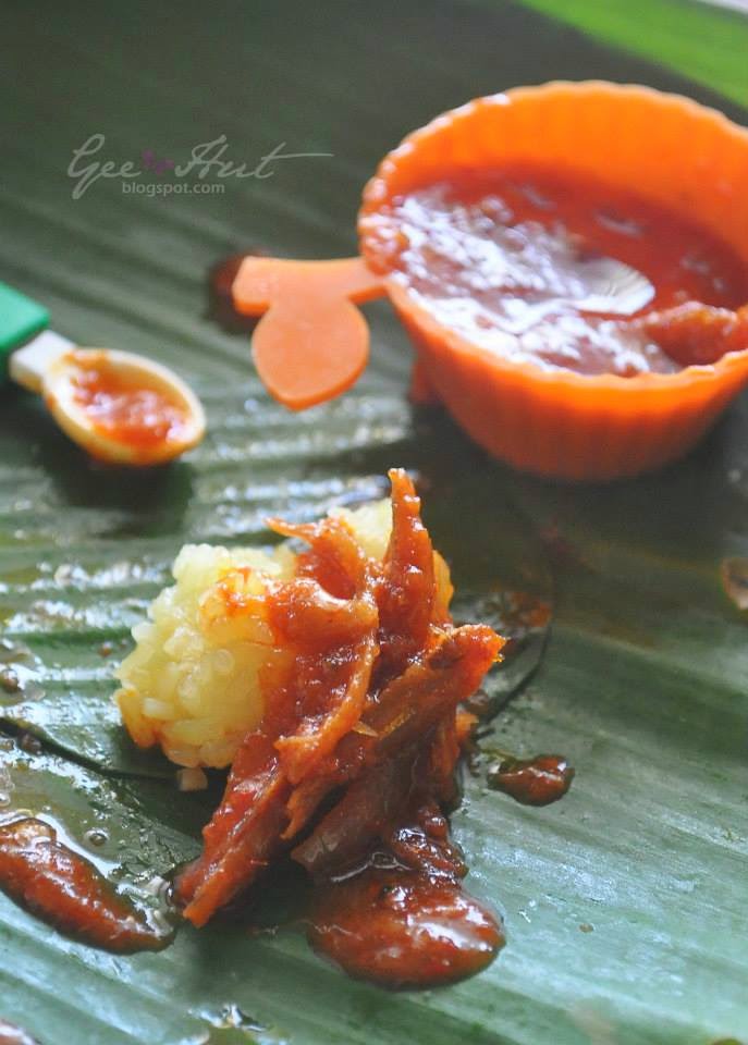 GeeHut: Pulut sambal tumis