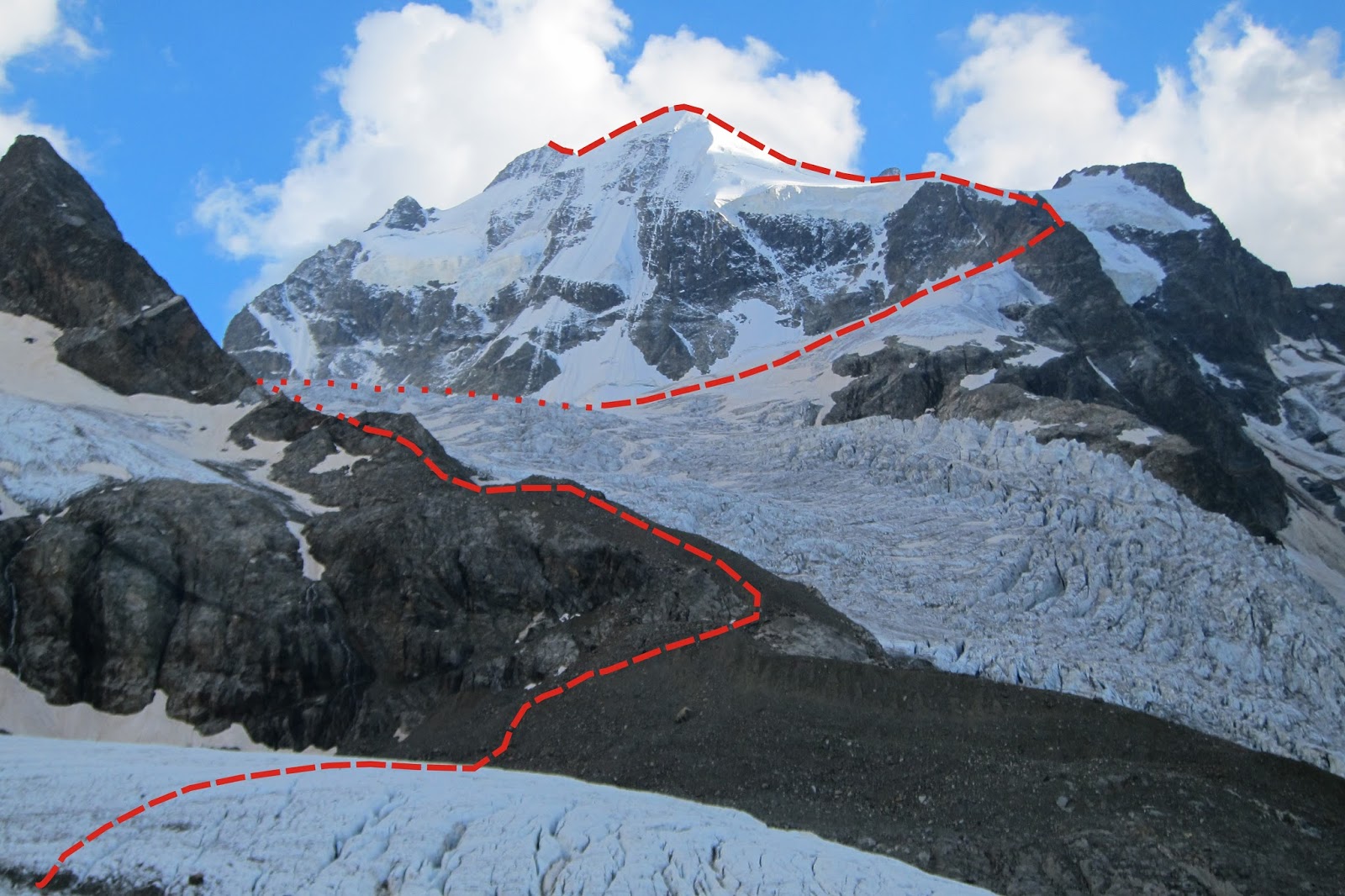 Piz Roseg (3937 m) via Eselsgrat, Bernina | up & under