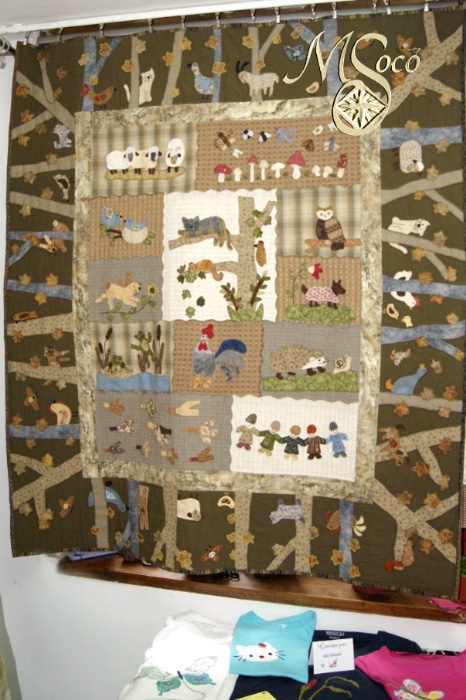 Patchwork Soco: Fotos V Exposición del Taller de Soco: Patchwork A MANO