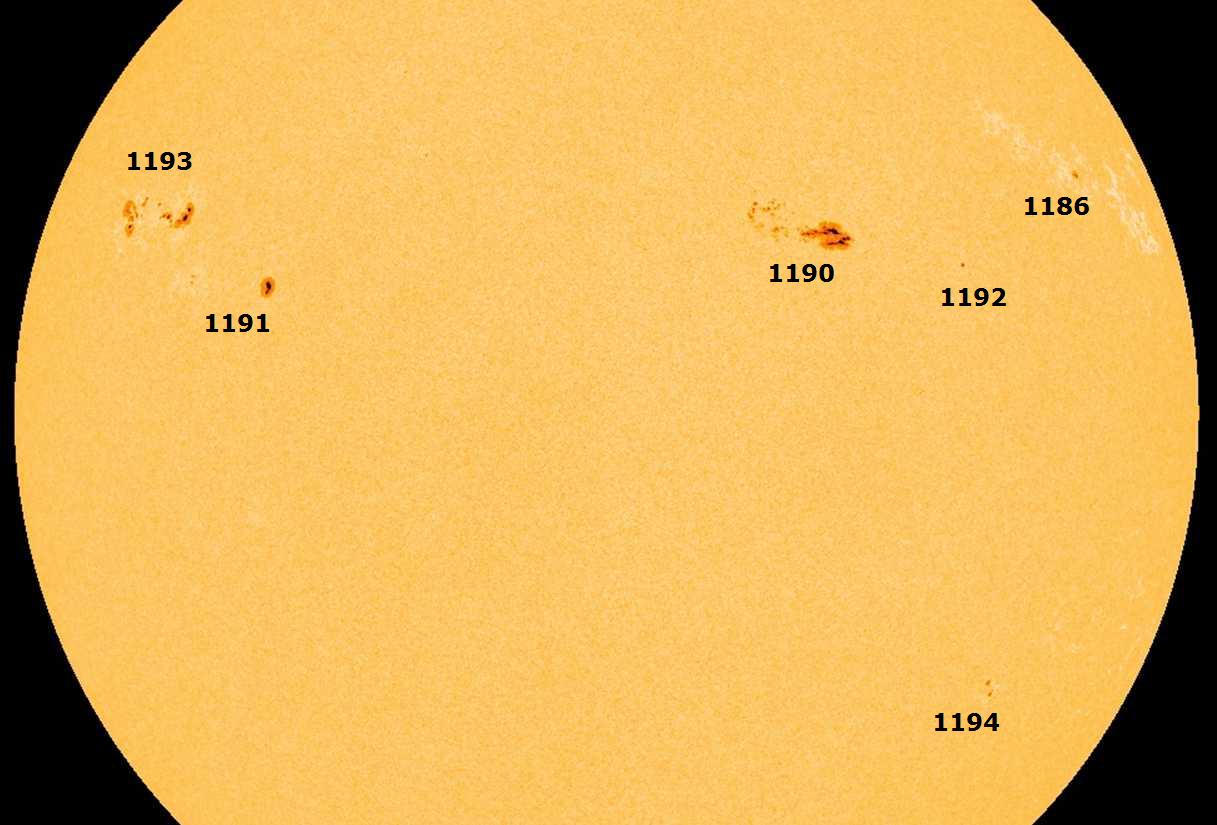 Ciencia al día: Las manchas solares han aumentado en este mes.