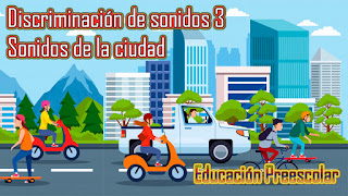 ESCUCHA sonidos de la ciudad ~ Expresión y apreciación artistica