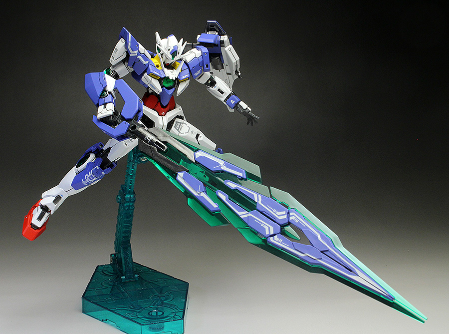 GUNDAM GUY: RG 1/144 GNT-0000 00 Qan[T] - Painted Build