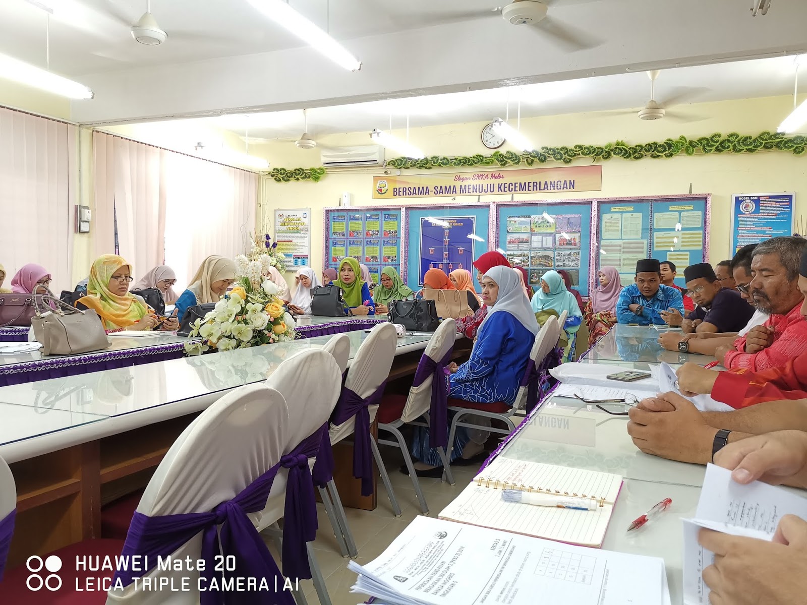 SMK AGAMA MELOR: Taklimat Pembinaan Masjid SMKA Melor