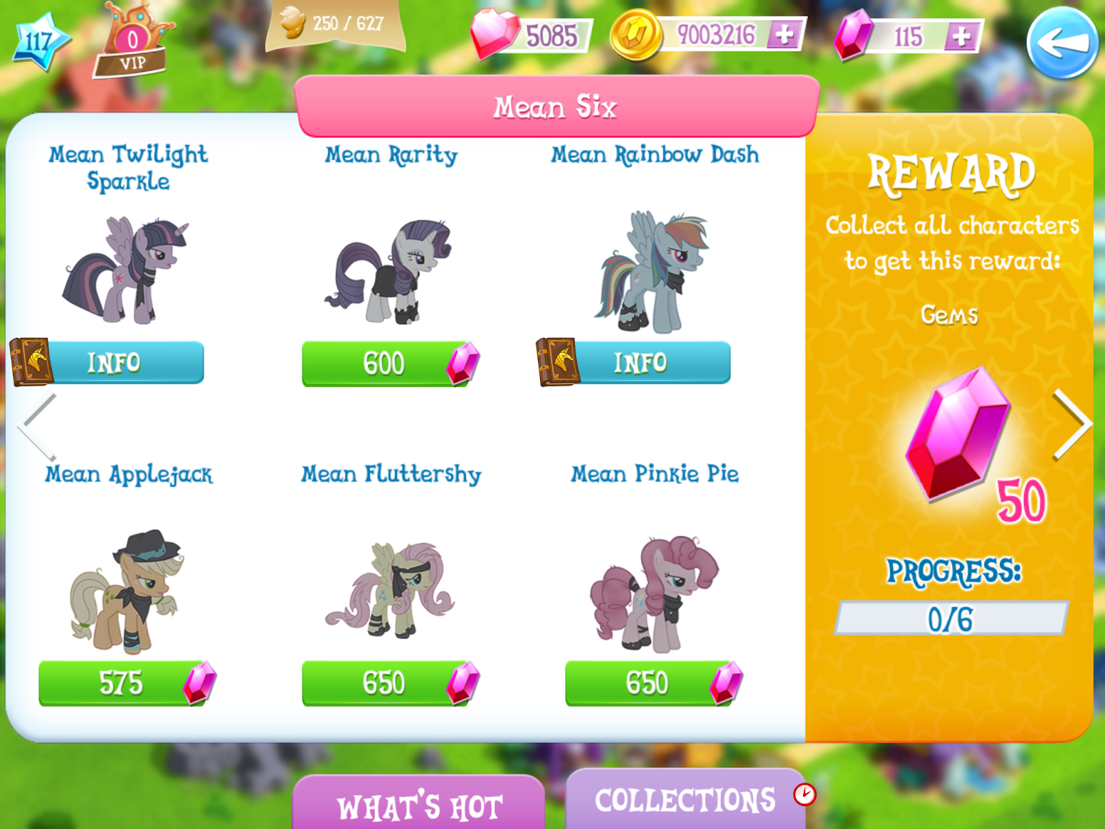 Equestria Daily - MLP Stuff!: Gameloft MLP game Adds Mean 6 Events, and ...
