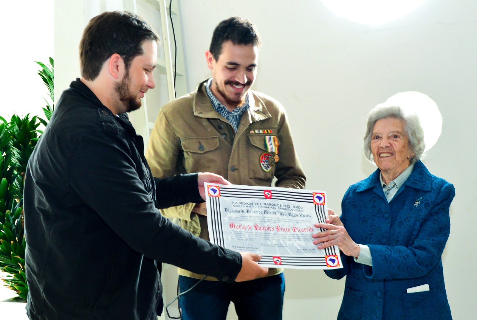 |Vidas de 32| 100 ANOS DE DONA MARIA DE LOURDES PINTO PICARELLI