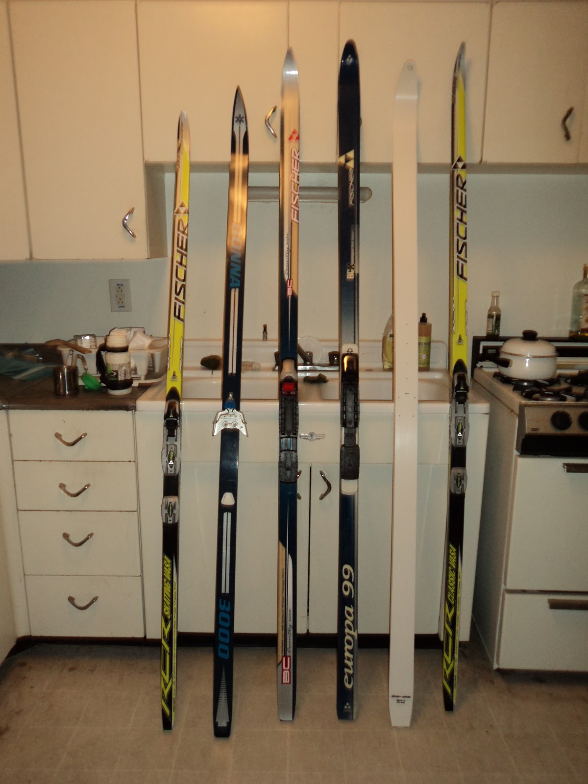 Lonesome Luddite: More skis than you require.
