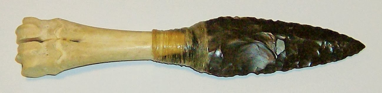 Nehawka Primitive Skills: Small Jasper Dagger