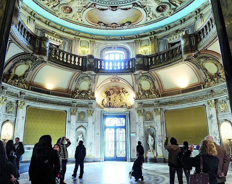 PUESTA EN VALOR ...: UNA VISITA AL INCREIBLE PALACIO PAZ,LA RESIDENCIA ...