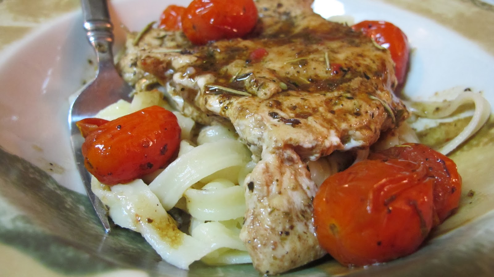 Freakin' Flabuless: Tuscan Chicken with Fettuccine Weight Watcher ...