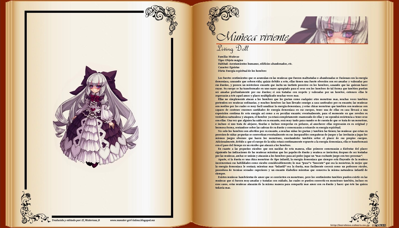 Monster Girls Encyclopedia: Monster Girls: Español Pack VIII