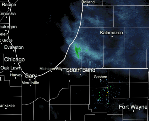 The Weather Centre: Lake Effect Snowfall Ongoing in NW Indiana