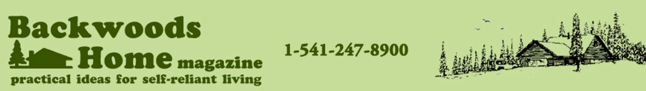 Rural Revolution: Good news for Backwoods Home Magazine!