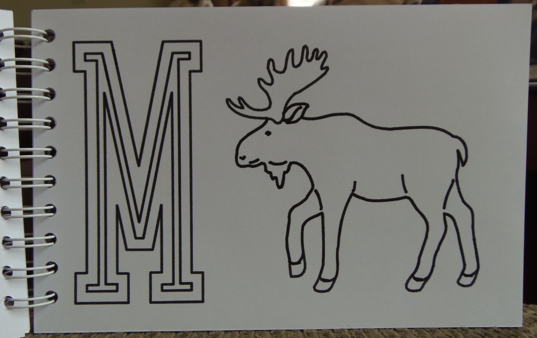 Craft with Bee: ABC Coloring Book